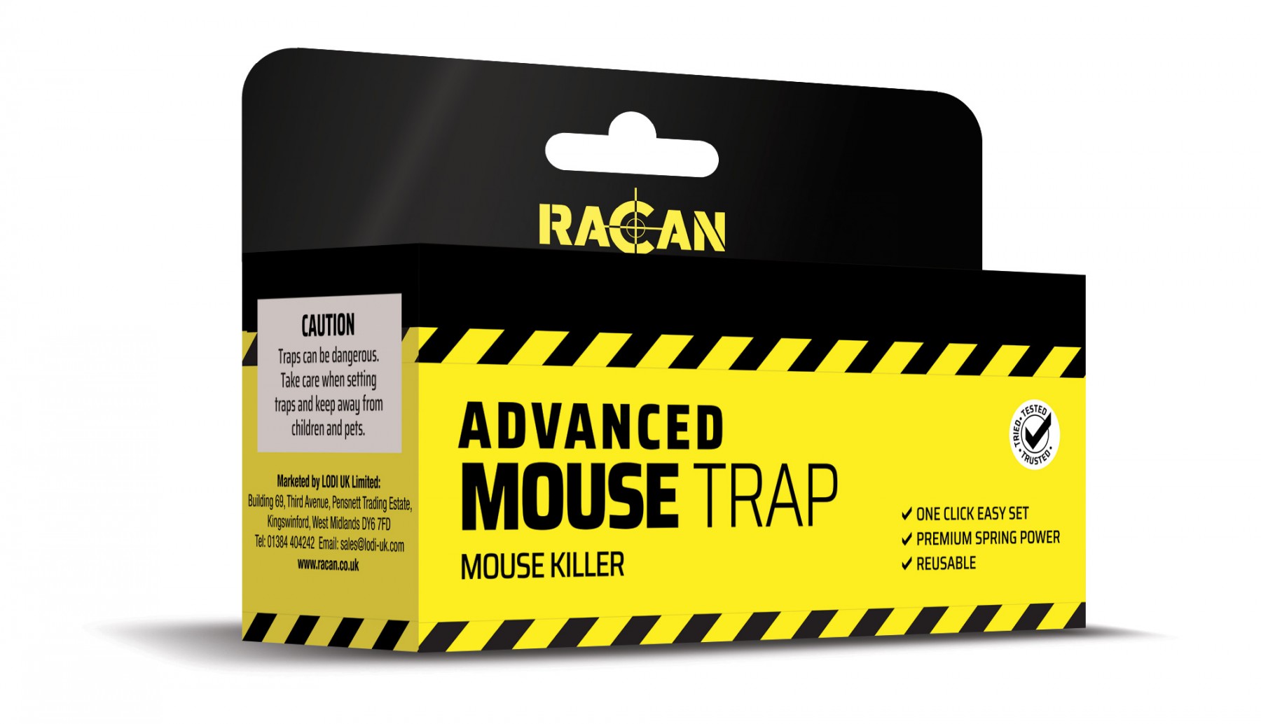 Rodent Control: Racan Advanced Mouse Trap - Lodi UK